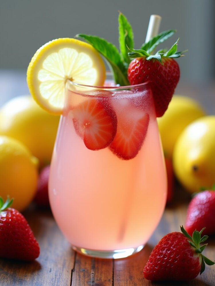 Refreshing Strawberry Lemonade Punch Recipe to Try